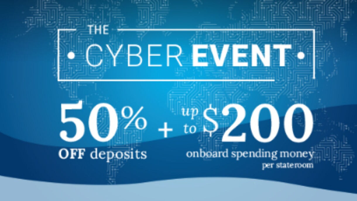 Princess Cruises Launches “The Cyber Event” for Holiday Shoppers Seeking Black Friday & Cyber ...