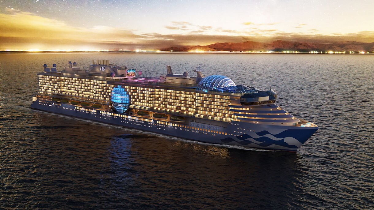 A Star is Born - Princess Cruises Names Second Sphere Class Ship STAR ...