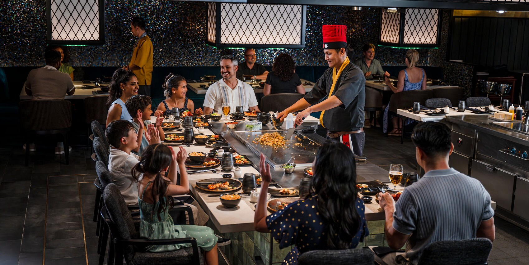 Umai Teppanyaki | Japanese Dining - Princess Cruises